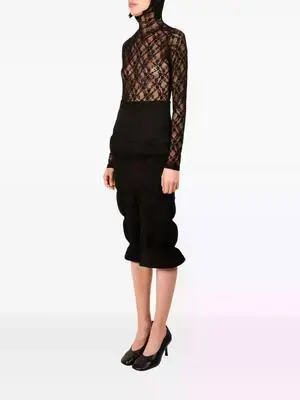 IOANA CIOLACU Tiered Pencil Skirt