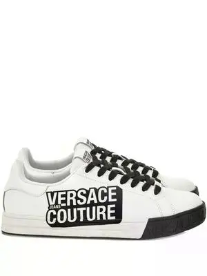 Versace Jeans Couture Criss-cross Shoes For Men
