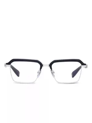 Balmain Browline Frame Eyeglasses - Black