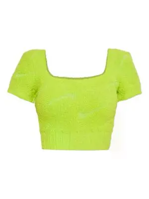 Nike Square-neck Knit Top