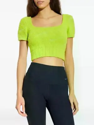 Nike Square-neck Knit Top