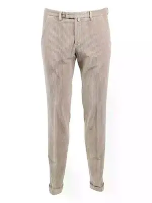 BRIGLIA 1949 Corduroy Side-pockets Trousers - Neutrals