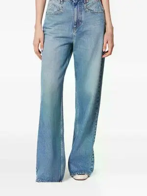 Isabel Marant Étoile Lemony Wide Leg Jeans - Blue