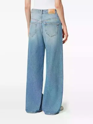Isabel Marant Étoile Lemony Wide Leg Jeans - Blue