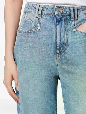 Isabel Marant Étoile Lemony Wide Leg Jeans - Blue