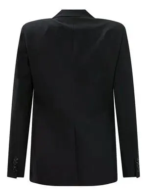 SEMPER Buttoned Blazer - Black