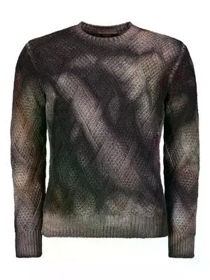 MOORER Long-sleeve Sweater - Grey