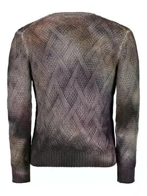 MOORER Long-sleeve Sweater - Grey