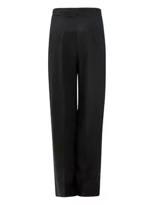 SEMPER Pleated Trousers - Black