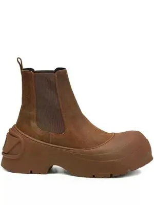 Diesel D-donald Ankle Boots - Brown