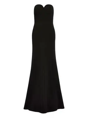 Jenny Packham Lust Strapless Maxi Dress - Black