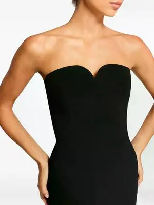 Jenny Packham Lust Strapless Maxi Dress - Black