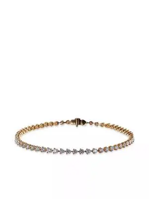 LISA NIK 18k Rose Gold Diamond Bracelet - Pink