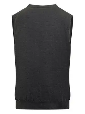 FILIPPO DE LAURENTIIS Wool Gilet - Grey