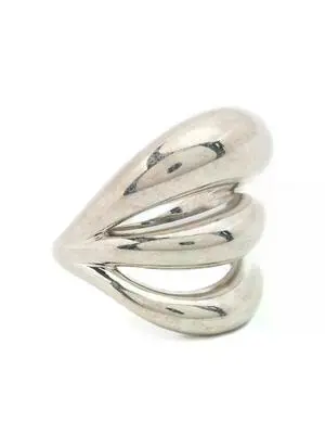 PANCONESI Triptych Blow Up Ring - Silver