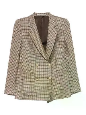 Tagliatore Check Double-breasted Jacket