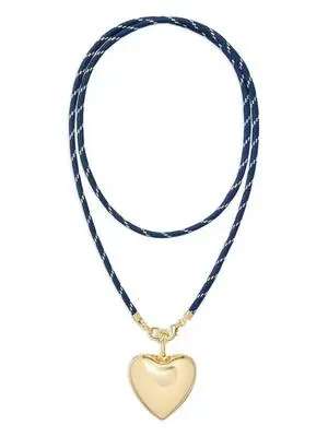 ROXANNE ASSOULIN The Long Happy Cord Charm Necklace - Gold