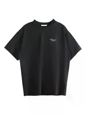Givenchy Front Stamp-style Graphic Print T-shirt - Black