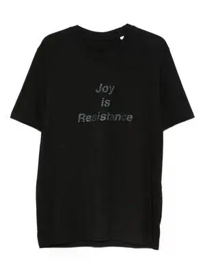 LUTZ HUELLE Joy T Lettering T-shirt