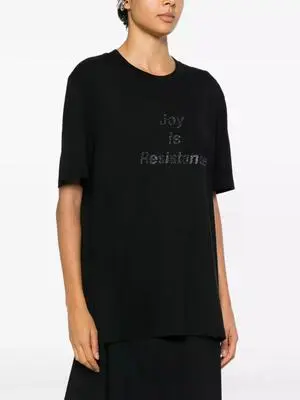 LUTZ HUELLE Joy T Lettering T-shirt