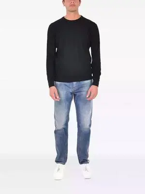 LOW BRAND Crew-neck Wool Sweater