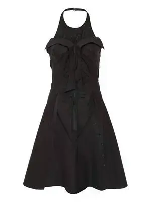 GRACE ELWOOD Shirt Detailed Sleeveless Top - Black