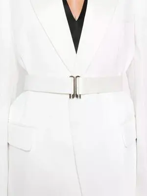 Victoria Beckham Belted Lapel Blazer