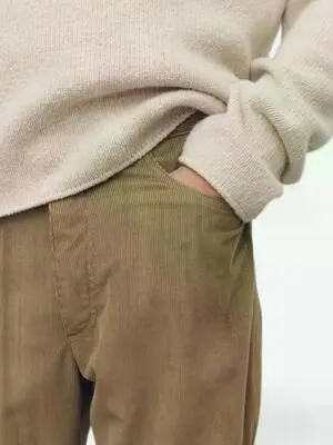 THE ROW Fred Corduroy Five-pocket Trousers