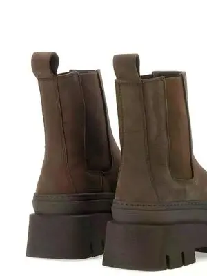 COPENHAGEN  Elasticated Platform Ankle Boots