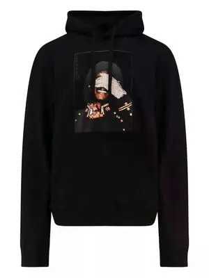 IH NOM UH NIT Graphic-print Hoodie - Black
