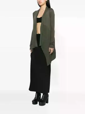 Rick Owens Wool Cardigan - Green