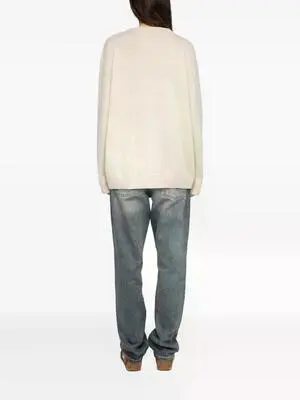 Zadig&Voltaire Swyna Sweater With Star Embellishments - Neutrals