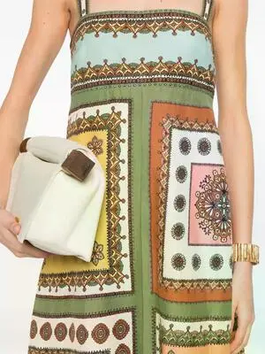 ALEMAIS Print-design Midi Dress