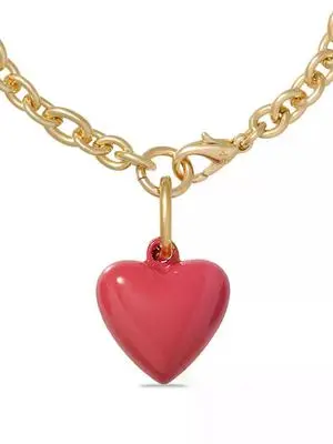 ROXANNE ASSOULIN The Mini Puffy Heart-charm Bracelet - Gold