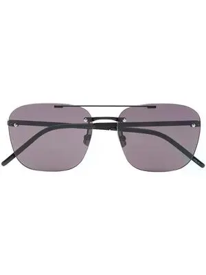 Saint Laurent Sl309 Rimless Sunglasses - Black