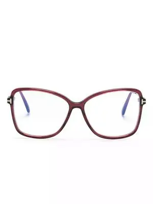 TOM FORD Butterfly-frame Eyeglasses - Pink