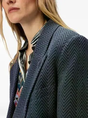 Missoni Chevron-pattern Blazer