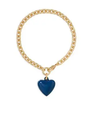 ROXANNE ASSOULIN The Mini Puffy Heart-charm Bracelet - Gold