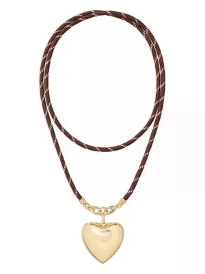 ROXANNE ASSOULIN The Long Happy Cord Charm Necklace - Gold