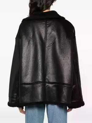 NINEMINUTES Shearling Zip Jacket