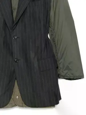 MAISON MARGIELA Pinstripe Panelled Jacket