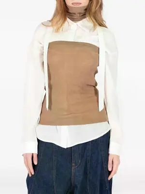 SOCIETE ANONYME Ribbed Bandeau Top