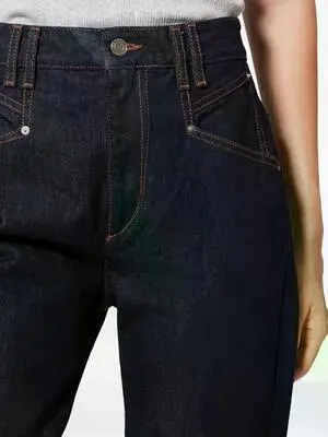 Isabel Marant Étoile Belvia Pocket Flared Jeans