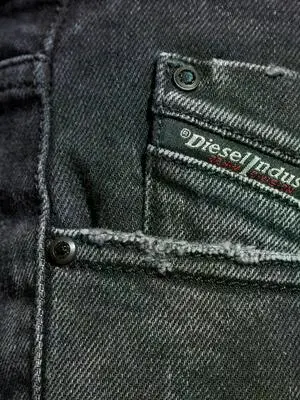 DIESEL® D-strukt Slim Jeans - Black