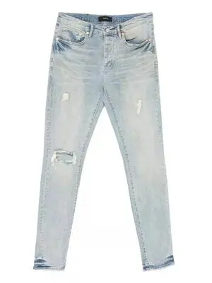 PURPLE BRAND Ripped Detailing Jeans