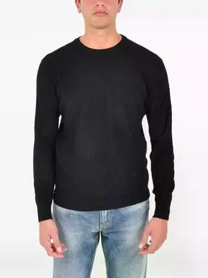 LOW BRAND Crew-neck Wool Sweater