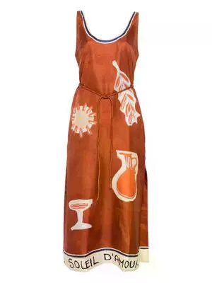 Alemais Graphic Day Dresses