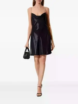 DIESEL® D-mintel Chain Strap Mini Dress - Black