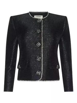L'Agence Zell Sequined Jacket