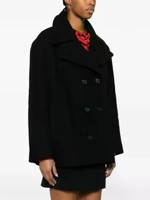 Valentino Garavani Double-breasted Virgin Wool-blend Coat